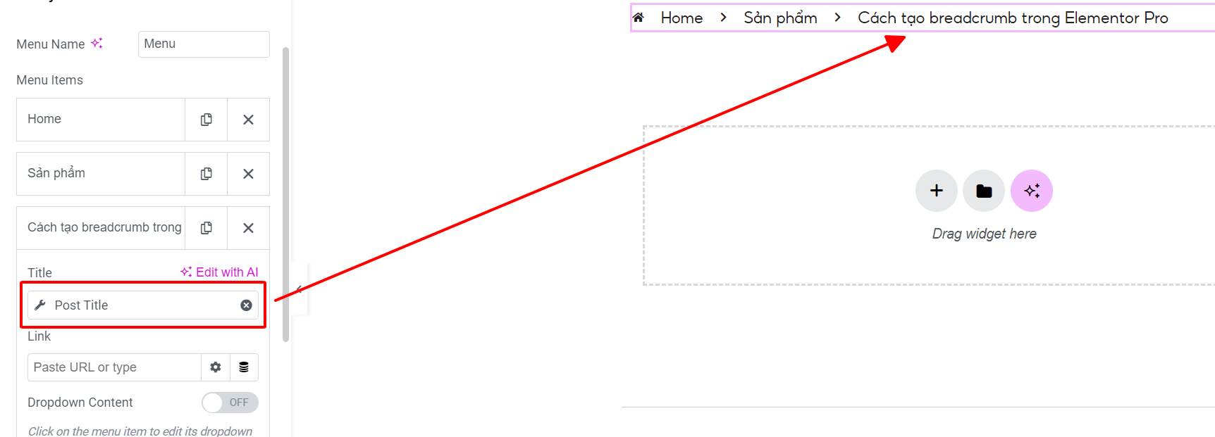 2 cách tạo breadcrumb trong Elementor Pro | Hướng dẫn Elementor Pro